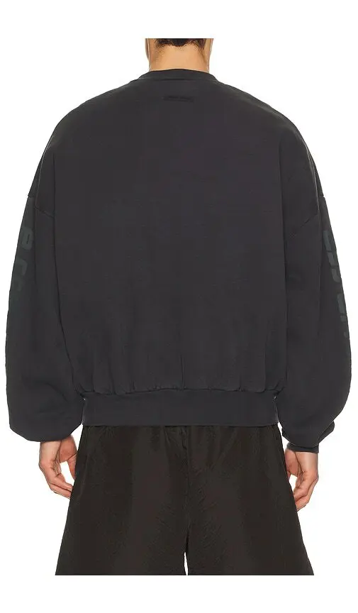 Fear Of God Cropped Relaxed Sweatshirt