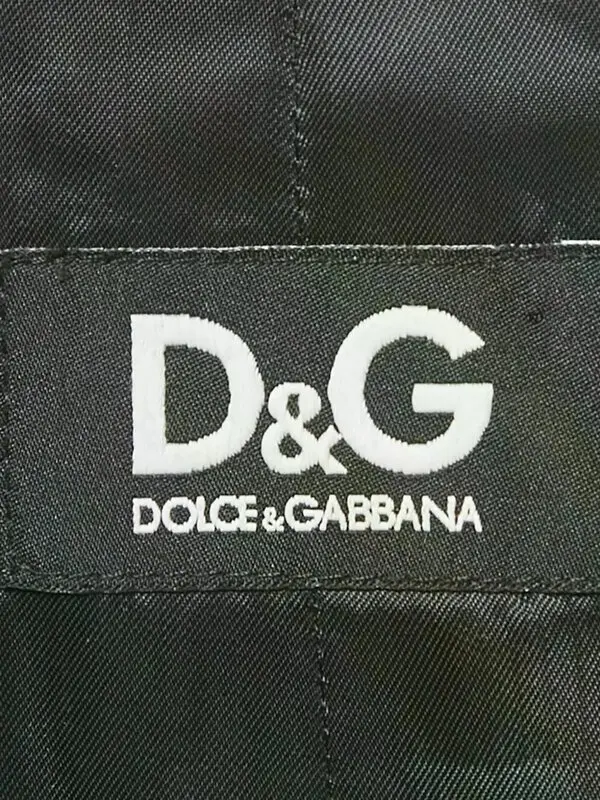 Dolce & Gabbana Striped V-neck Waistcoat