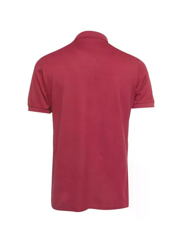 LANVIN Logo-patch Polo Shirt