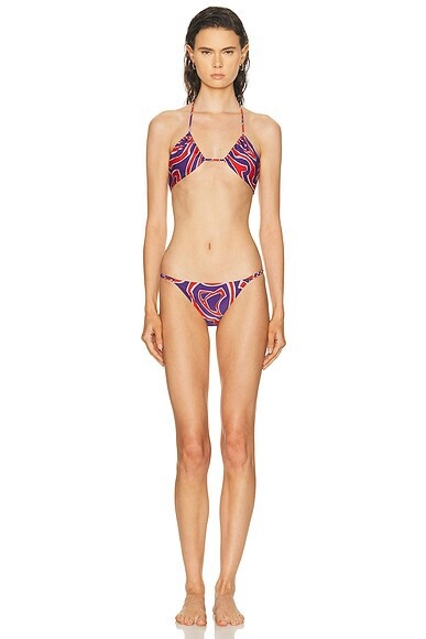Emilio Pucci Printed Bikini Bottom