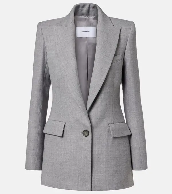 Alex Perry Single-breasted Blazer - Grey