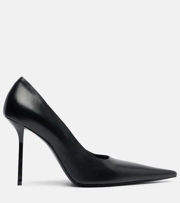 Victoria Beckham Leather Pointed Toe High Heel Pumps