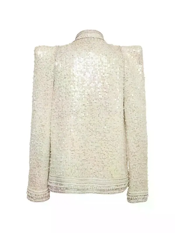 Balmain Embellishment Tweed Jacket