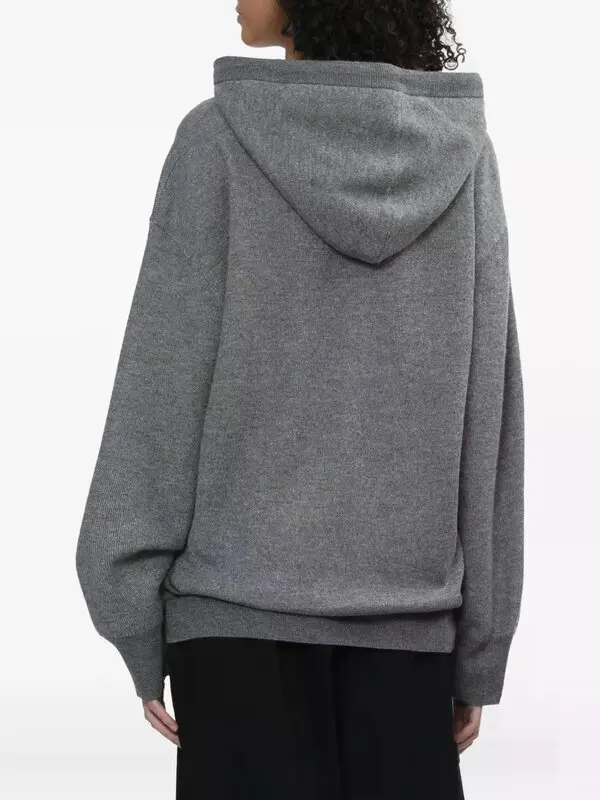 A.p.c. Long-sleeve Hoodie With Drawstring