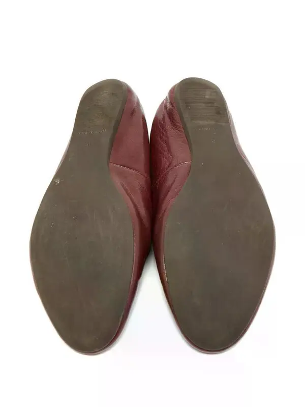 Tory Burch Reva Leather Ballet Flats