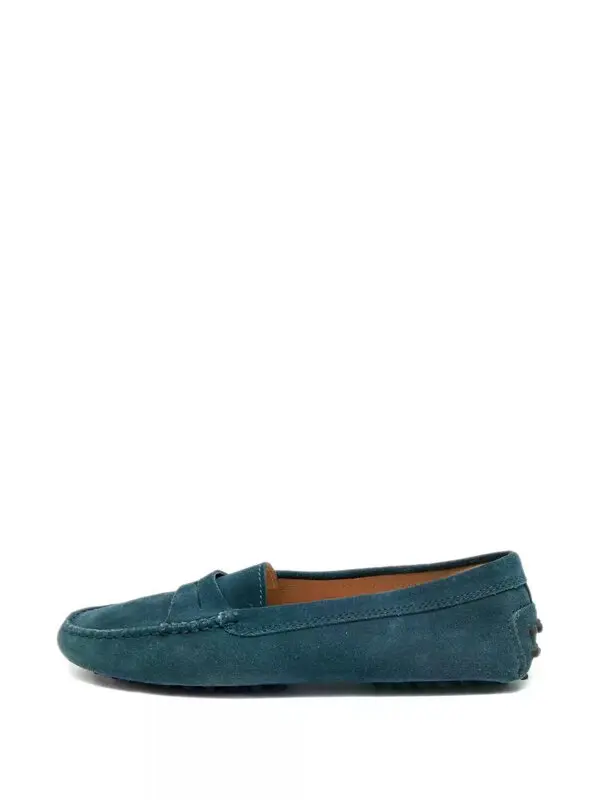 TOD'S Suede Loafers - Blue