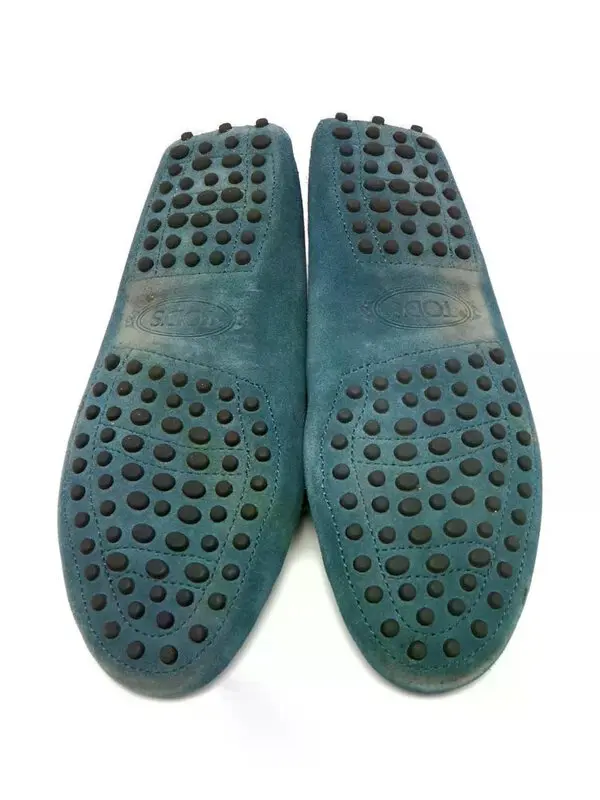 TOD'S Suede Loafers - Blue
