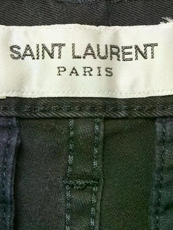 Saint Laurent Belt-loops Trousers - Blue