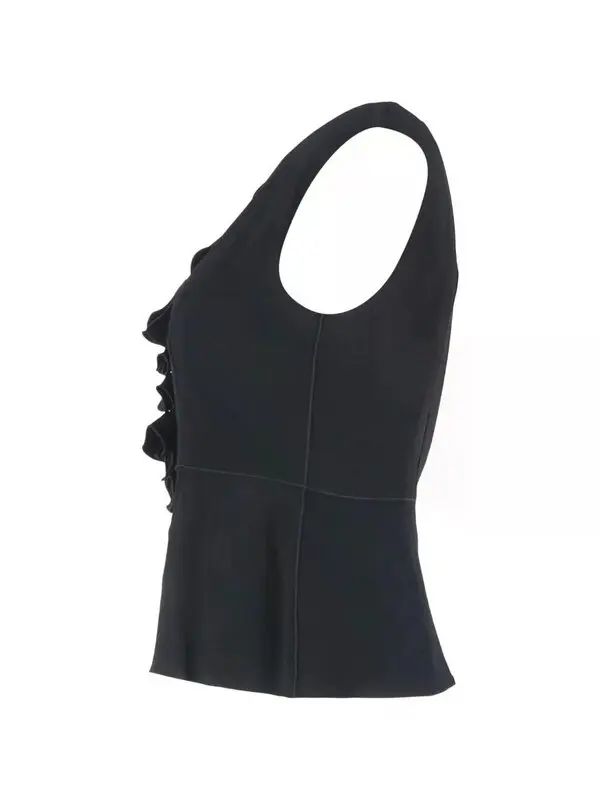 Marc Jacobs Peplum Blouse With Ruffle Detail