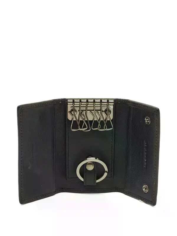 Burberry Logo-embossed Key Case Holder
