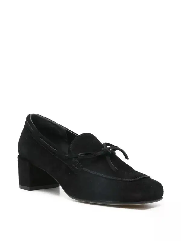 AeydĒ Suede Bow Pumps