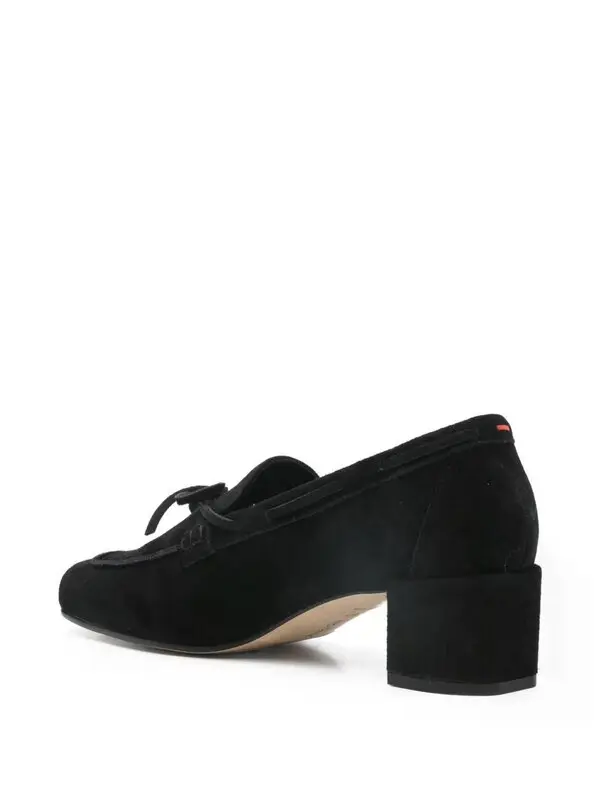 AeydĒ Suede Bow Pumps