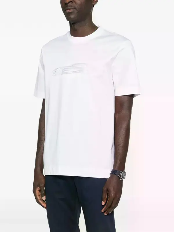 BOSS Car-print T-shirt - White
