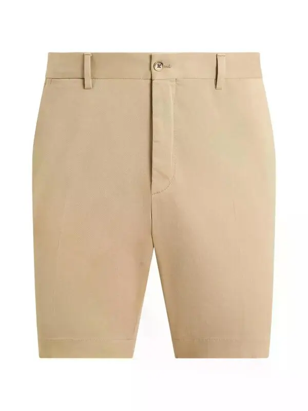 Ralph Lauren Purple Label Stretch-design Chino Shorts - Neutrals
