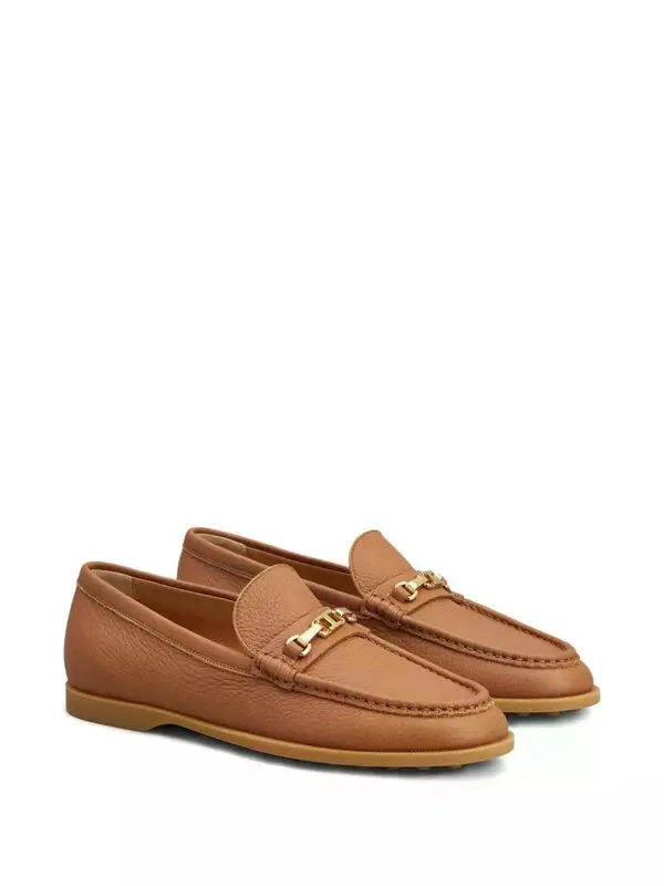 TOD'S Logo-plaque Loafers