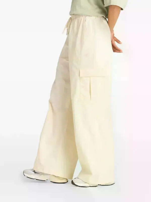 NEW BALANCE Twill Woven Cargo Palazzo Pants