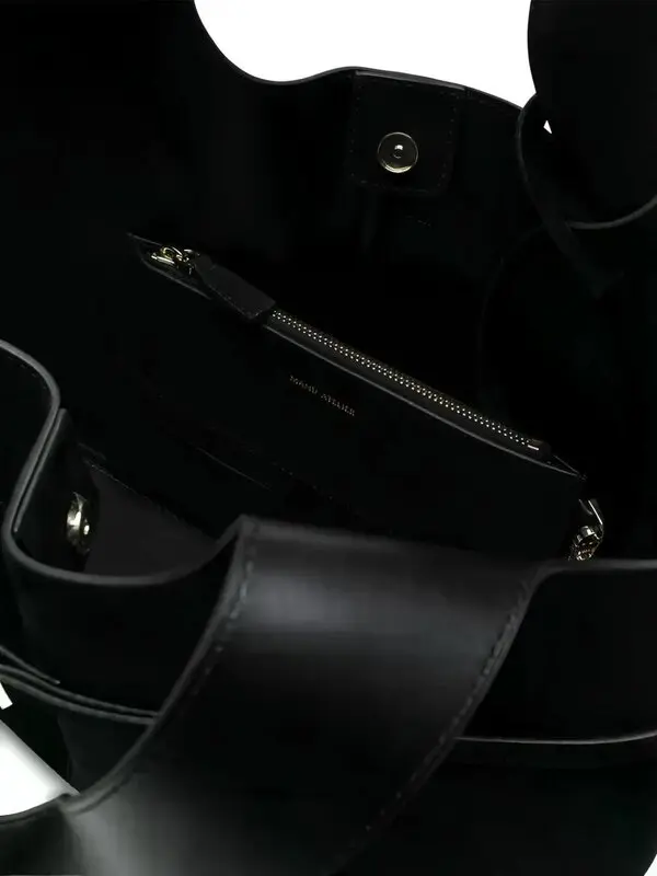Manu Atelier Cambon Suede Tote Bag