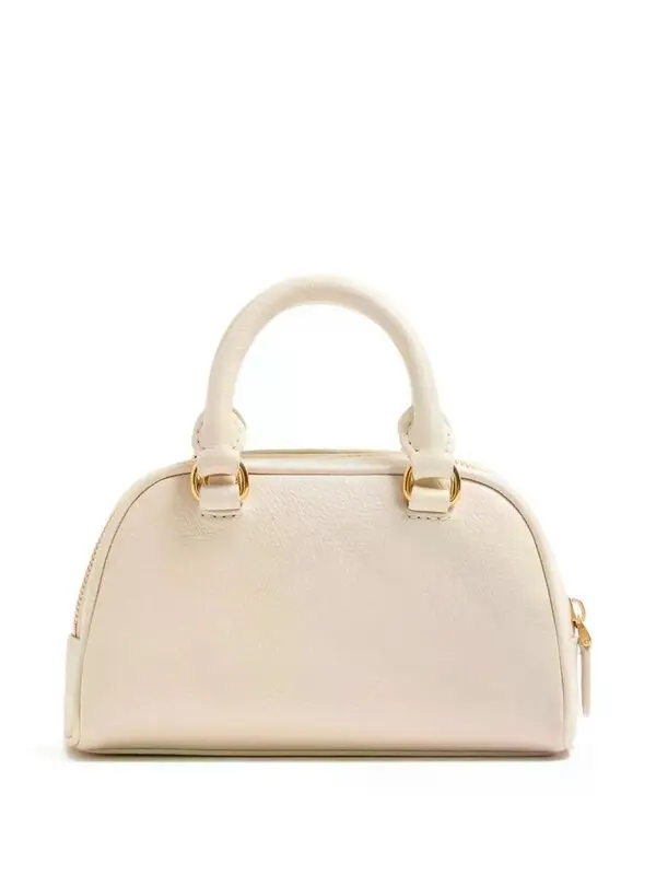 Valentino Garavani Mini Bowling Logo Tote Bag - Neutrals