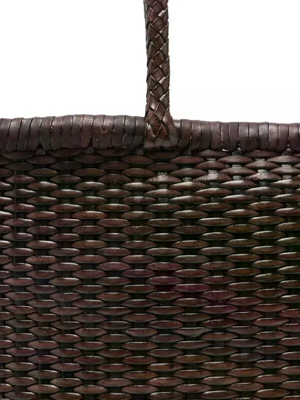 Dragon Diffusion Big B Weave Woven Tote Bag - Brown