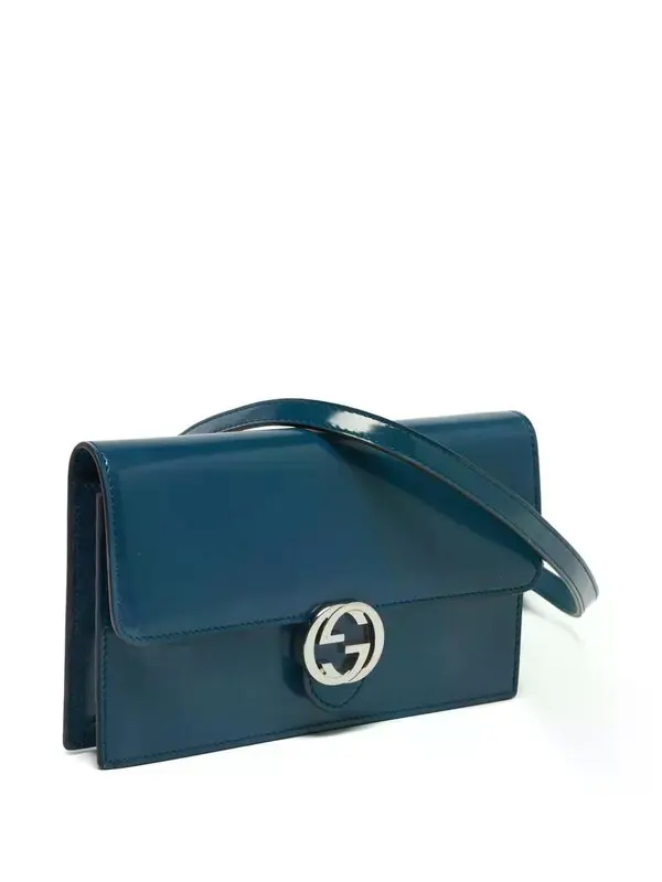 Gucci Interlocking-g Leather Crossbody Bag