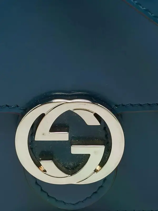 Gucci Interlocking-g Leather Crossbody Bag
