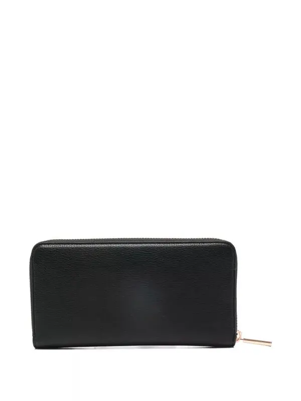 Liu Jo Logo Zip Around Purse - Black