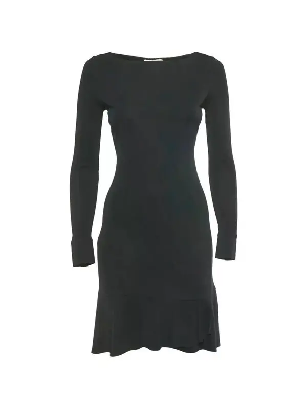 Tory Burch Cotton Long Sleeve Mini Dress