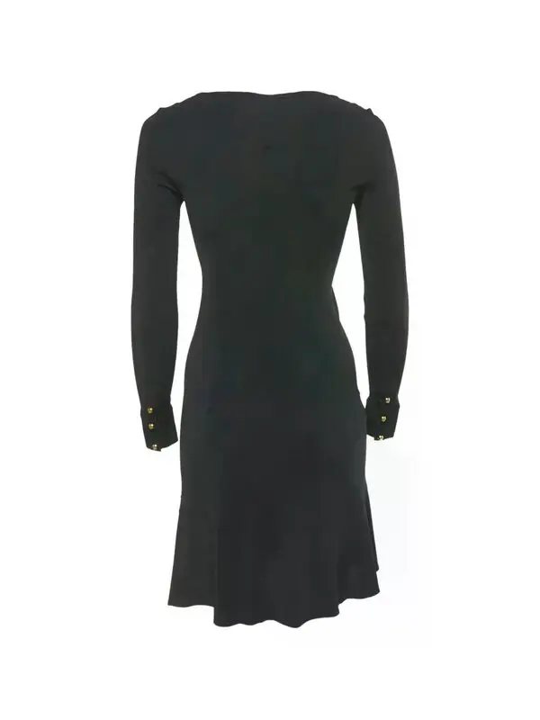 Tory Burch Cotton Long Sleeve Mini Dress