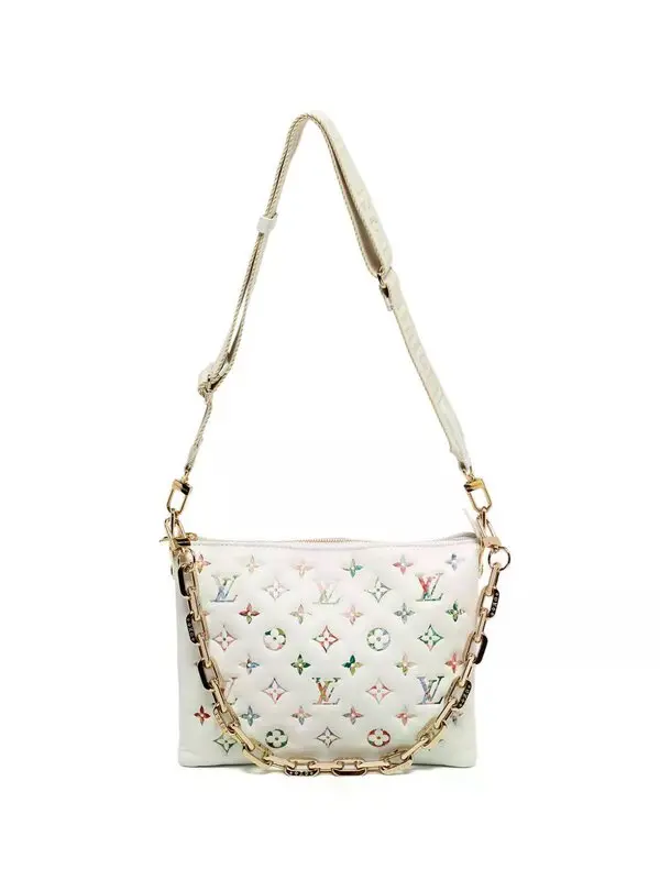 LOUIS VUITTON Coussin Pm Shoulder Bag - White