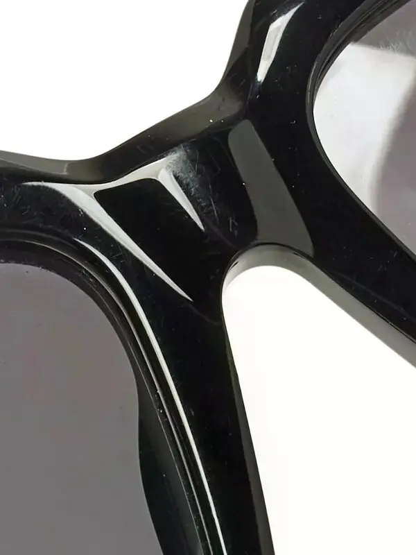Roberto Cavalli Square Frame Sunglasses With Snake Accents