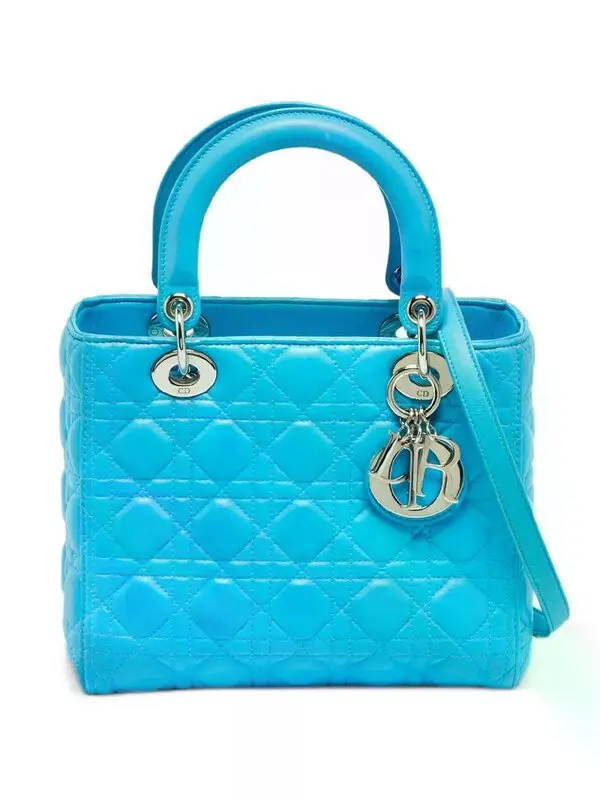 Dior Lady Tote Bag - Blue