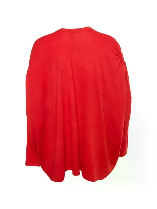 Alexander McQueen Wool Long Sleeve Round Neck Sweater
