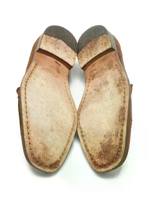 TOD'S Suede Slip-on Loafers