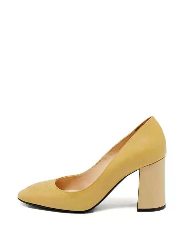 Bottega Veneta Block Heel Pumps - Neutrals