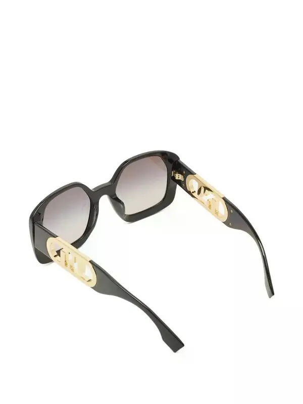 Fendi Geometric Frame Sunglasses