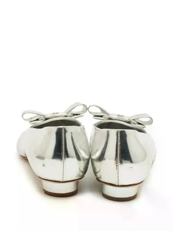 FERRAGAMO Viva Bow Leather Pumps