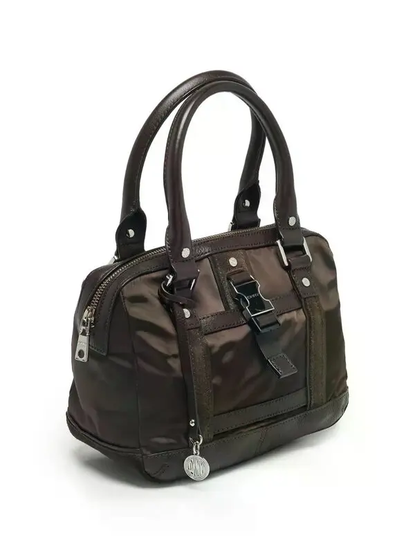 Dkny Logo Plaque Buckle Shoulder Bag