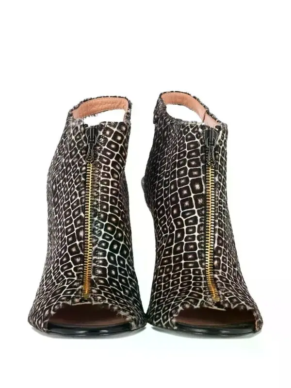 Roland Mouret Printed Zip-fastening Pumps
