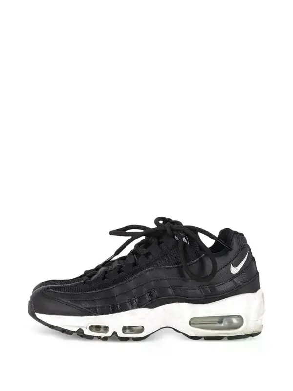 Nike Air Max 95 Lace-up Sneakers - Black