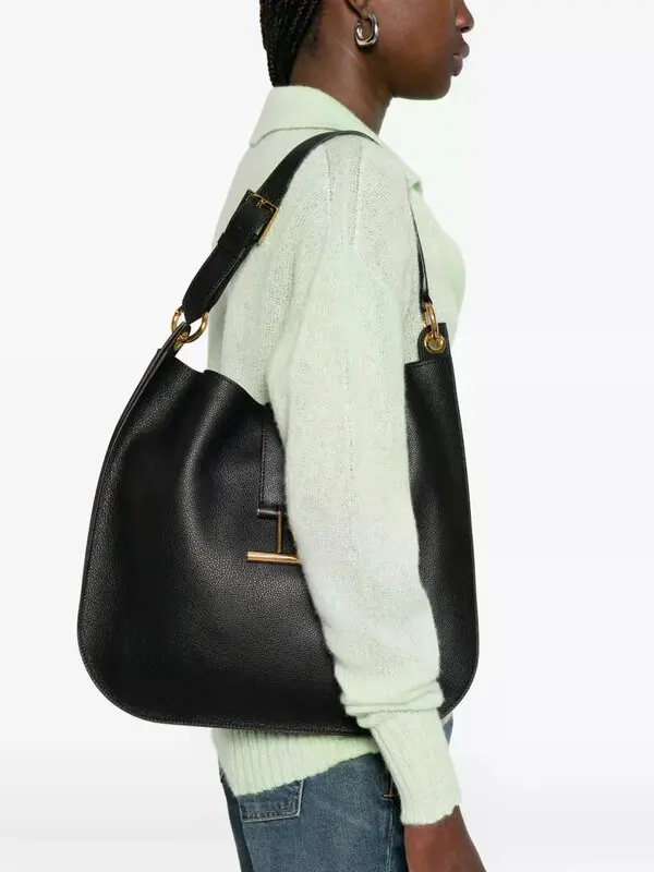 TOM FORD Tara T-bar Leather Shoulder Bag