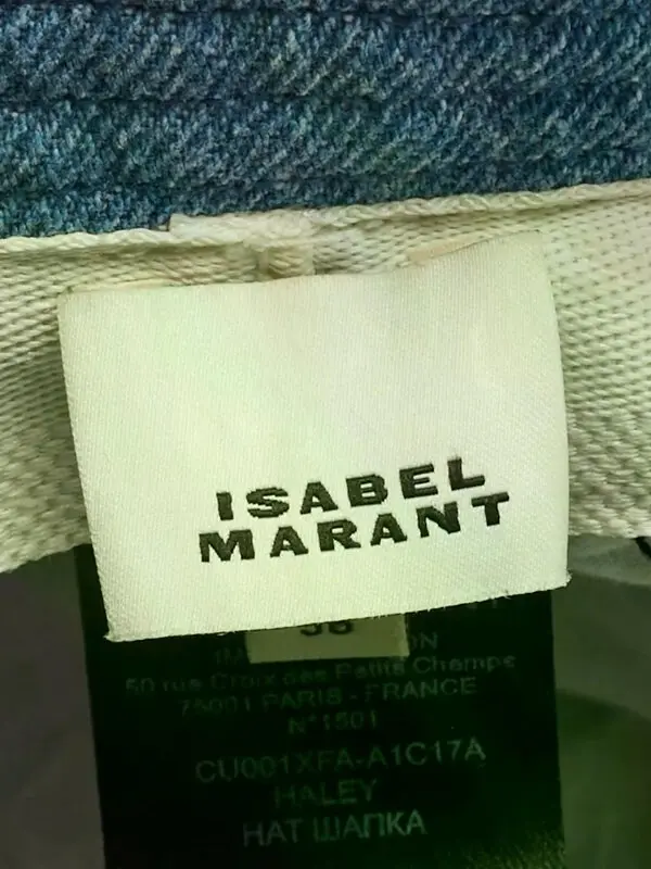 Isabel Marant Étoile Logo-embroidered Denim Bucket Hat