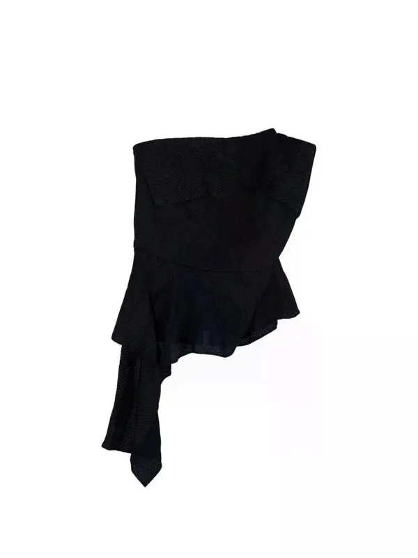Roland Mouret Zipped Asymmetric Top