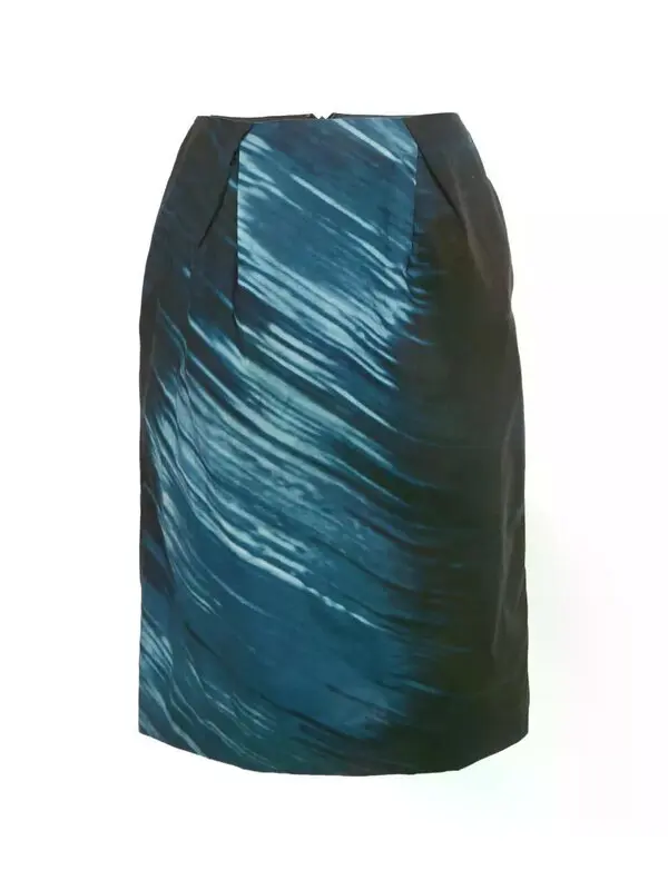 Marni Artistic Print Pencil Skirt