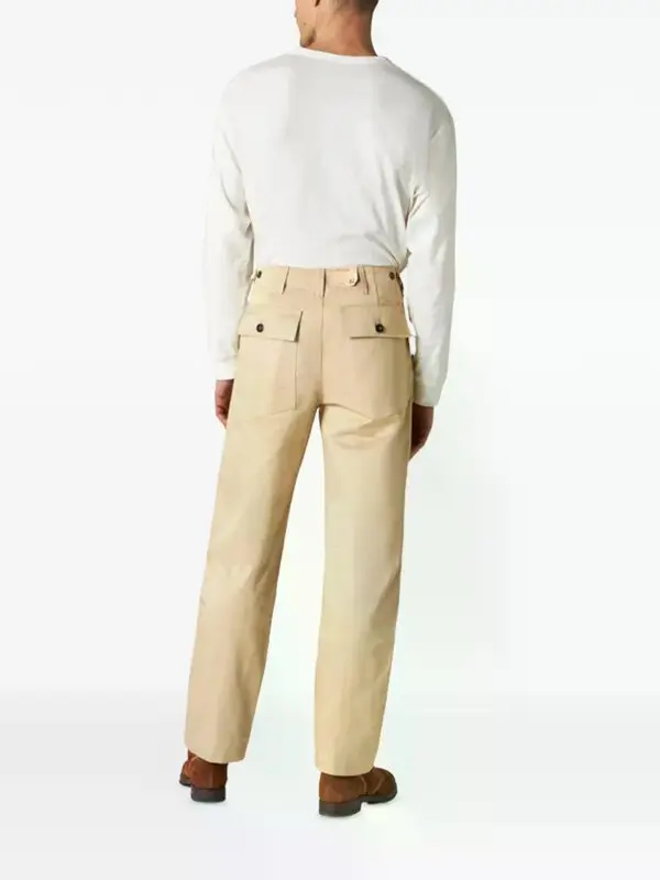 FORTELA Fatigue Patch-pocket Trousers - Neutrals