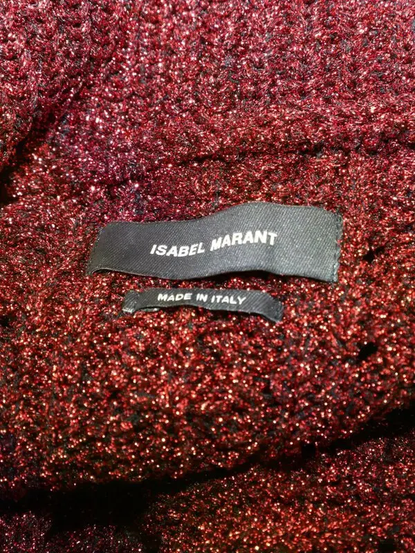 ISABEL MARANT VINTAGE Cable Knit Zip Cardigan