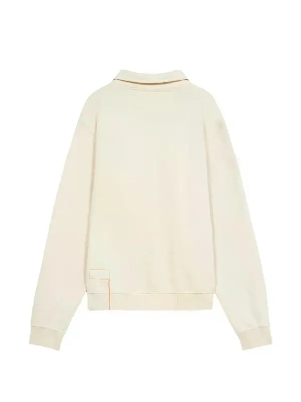 FORTELA Woven Zip-up Sweatshirt - Neutrals
