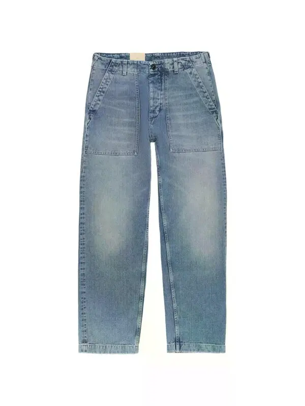 FORTELA Patch Pocket Fatigue Jeans