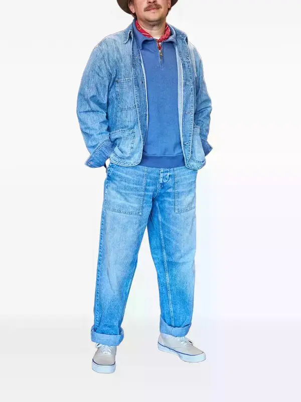 FORTELA Patch Pocket Fatigue Jeans