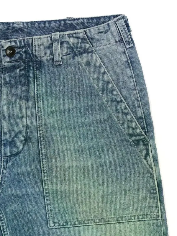 FORTELA Patch Pocket Fatigue Jeans