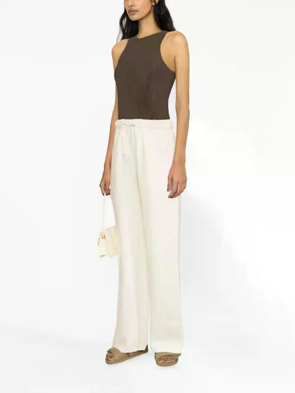 FORTELA Jaleh Wide-leg Linen Trousers
